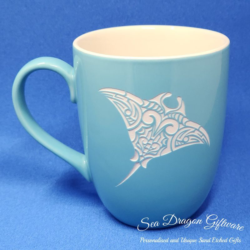 Sea Dragon Giftware Manta Ray - Blue