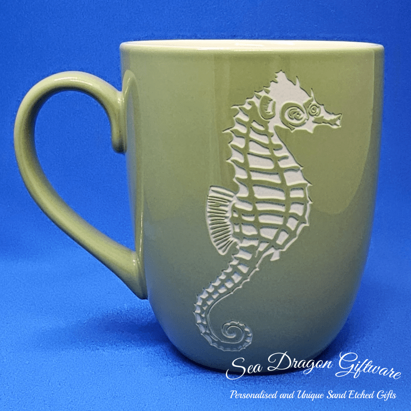 Seahorse #3 - Green - Sea Dragon Giftware